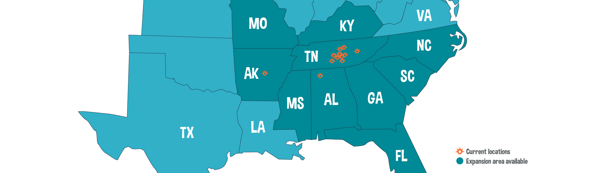 Target Growth Area - Available Territories - Burrito Franchise for Sale